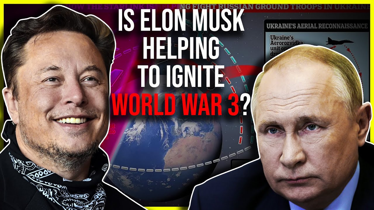 Out In The Open Elon Musk AIDS IN COMBAT AGAINST RUSSIA!!! - YouTube