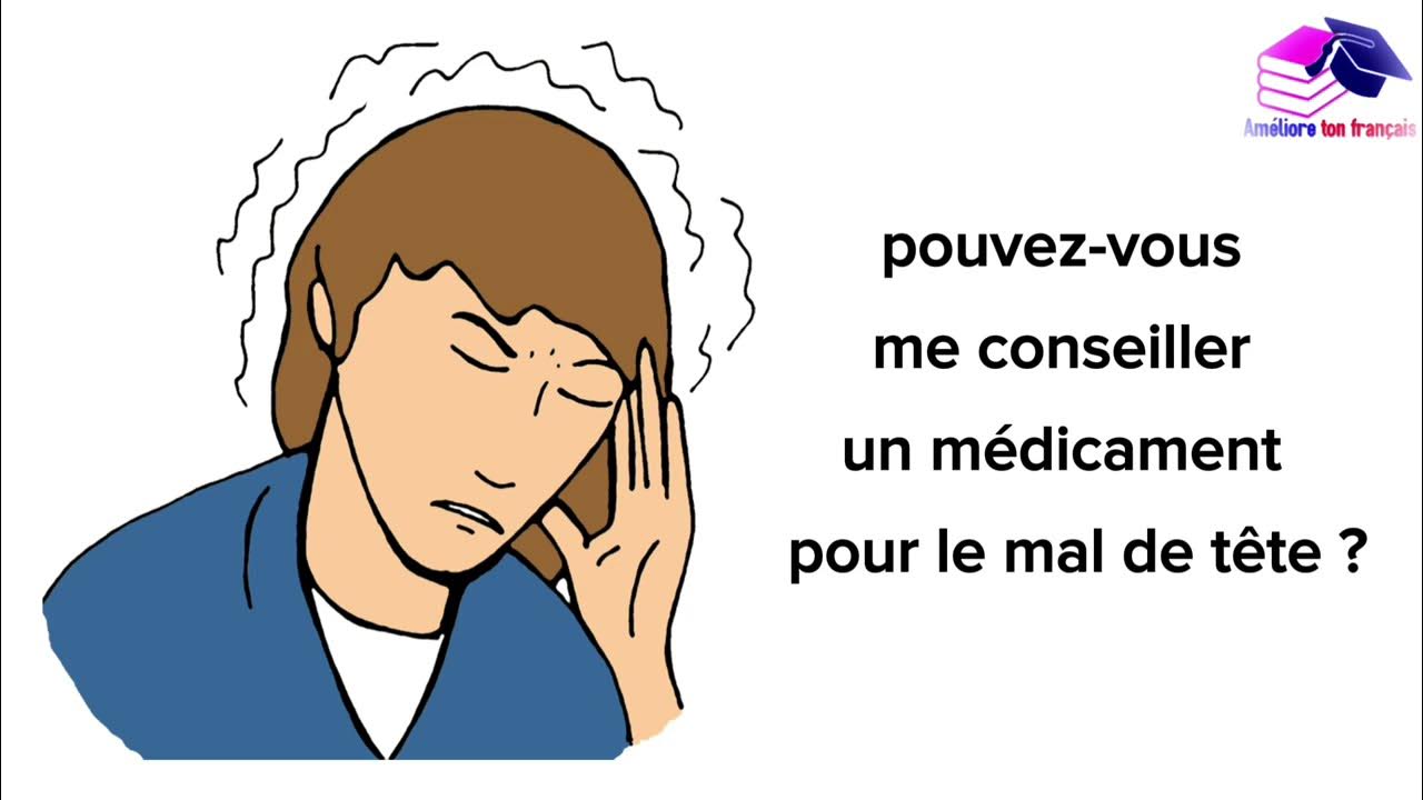 Apprendre les phrases les plus utilisées à la pharmacie.Vocabulaire ...