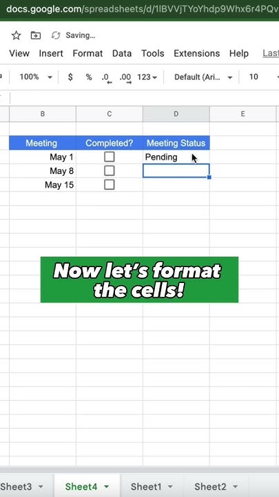 Quickly Use Conditional Formatting For Your Cells In Google Sheets! #googlesheets #excel #shorts ...