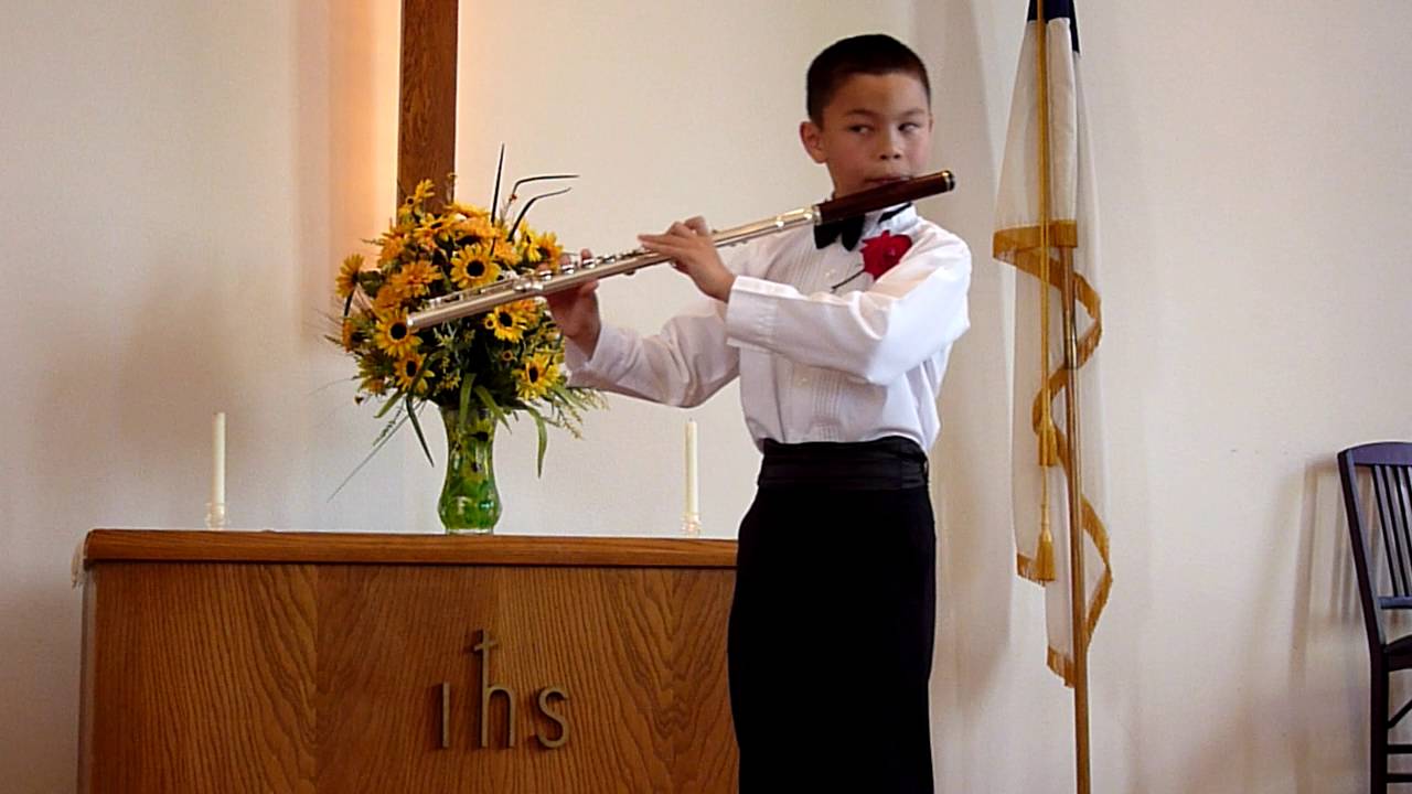Julin Cheung, Flute, age 9, playing Bolero by Emile Pessard June 12 ...