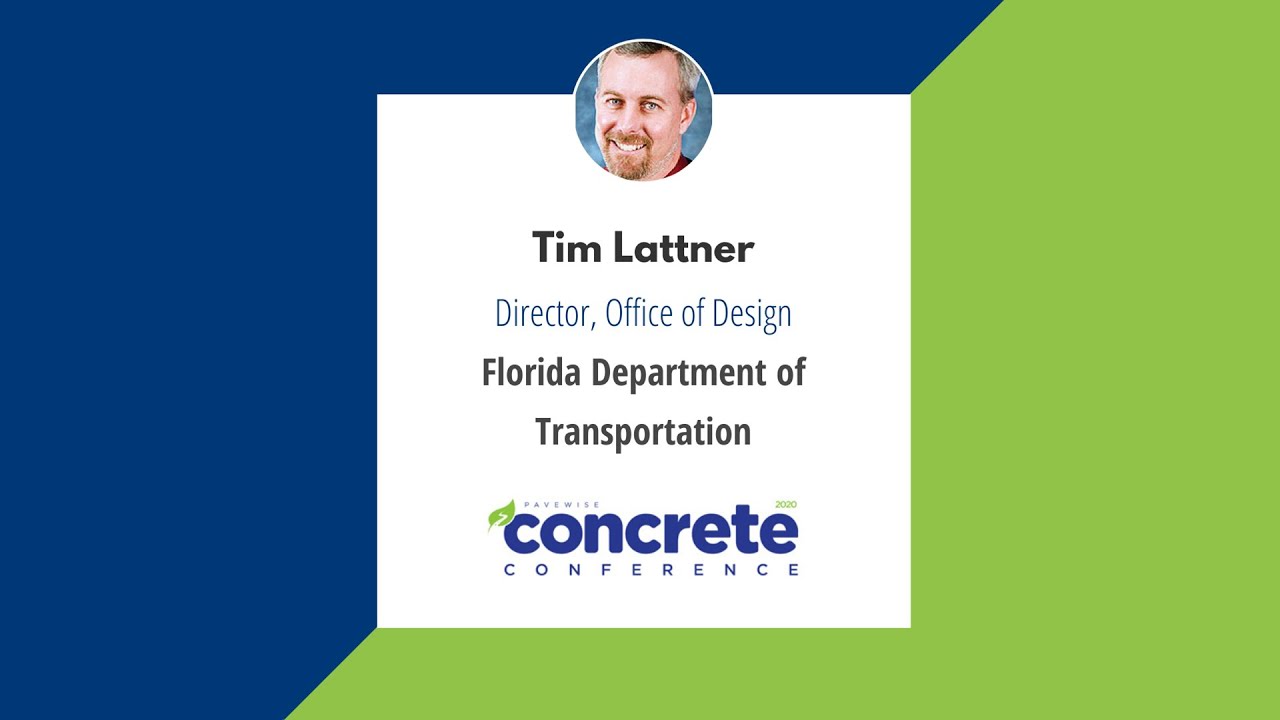 Tim Lattner Director, Office of Design at the FDOT Speaks at the ...