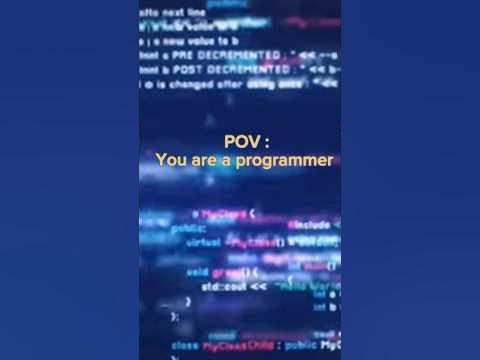 POV: You're a programmer| programmer Whatsapp status😎💥🔥 #trending #coding - YouTube