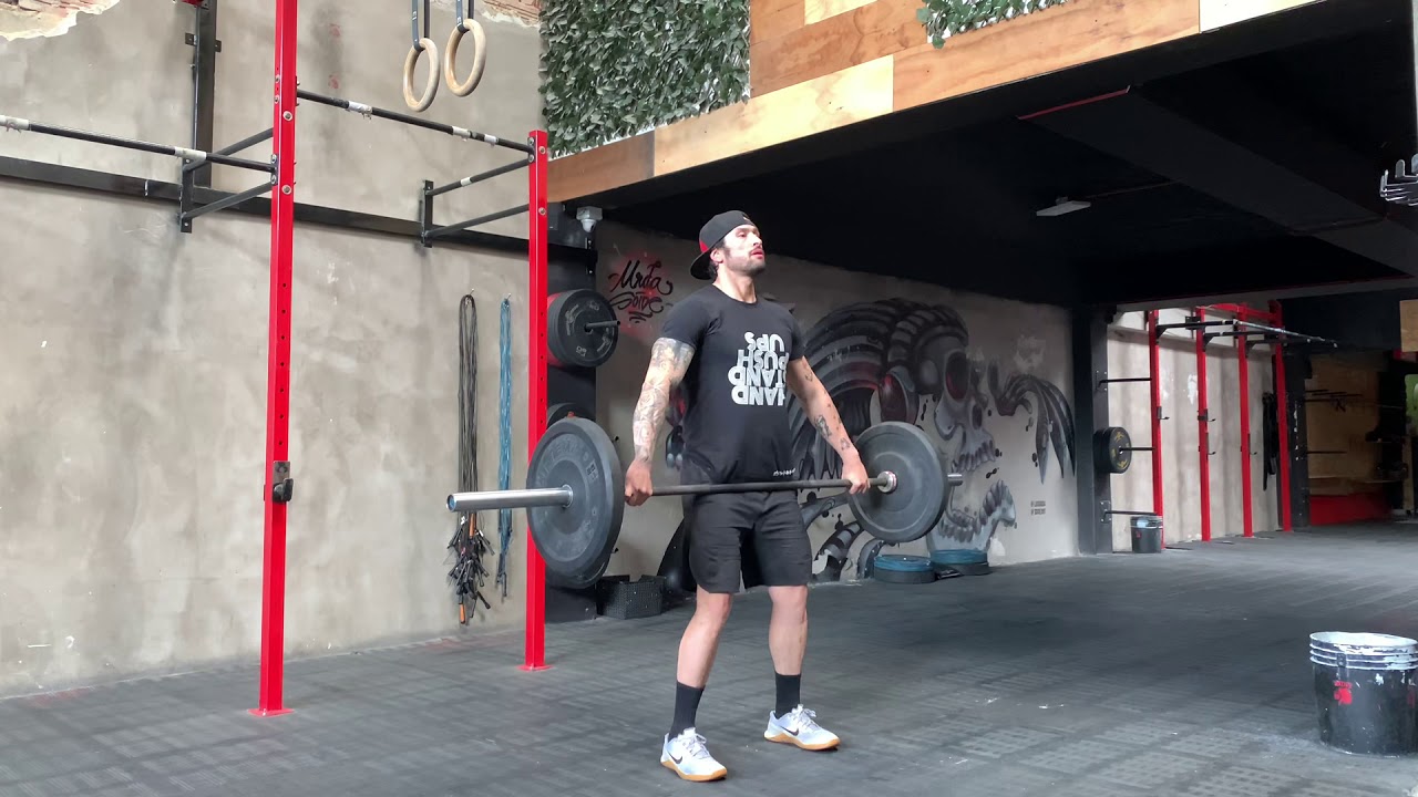 Hang Snatch High Pulls - YouTube