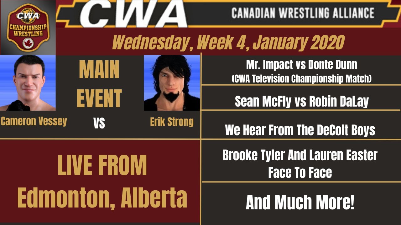 TEW 2020 - CWA Episode 5: Actions And Consequences (Cverse Series ...