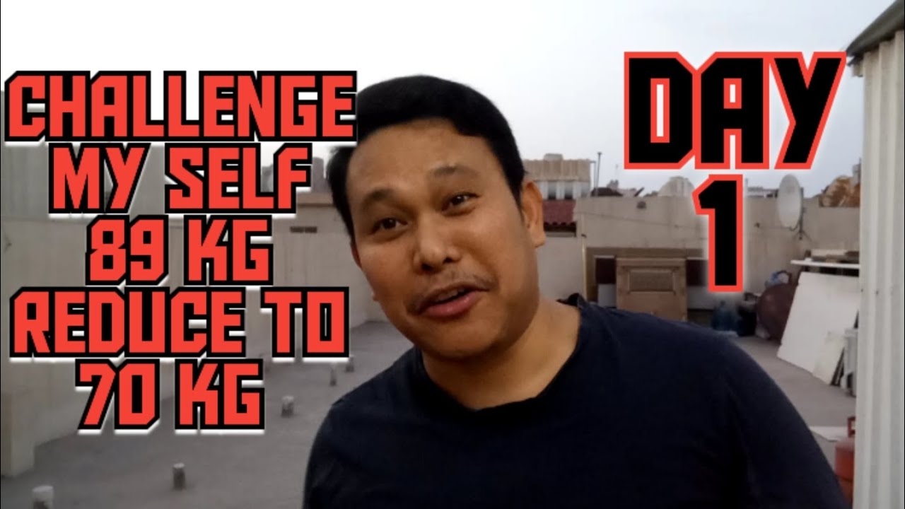 DAY 1-CHALLENGE MY SELF 89 KG REDUCE TO 70 KG KAYA BA?||FREXEL TV - YouTube