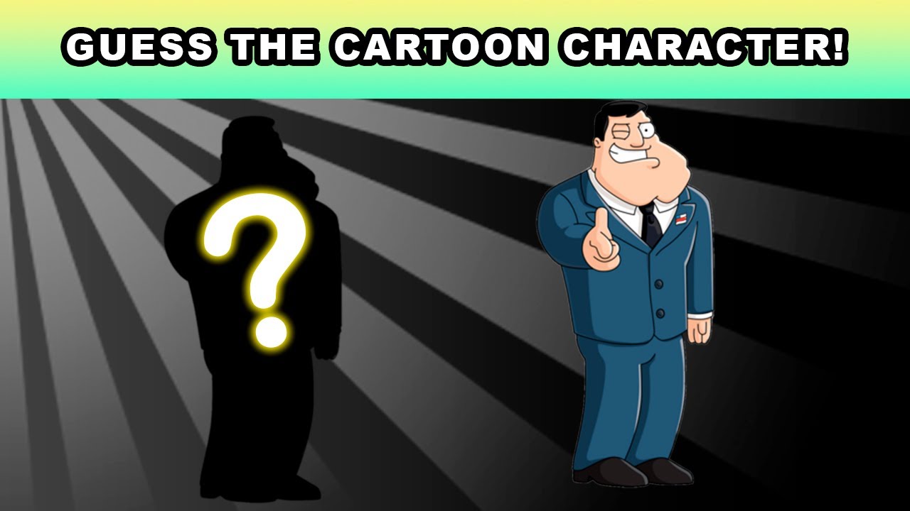 Guess the CARTOON CHARACTER from SILHOUETTE - YouTube