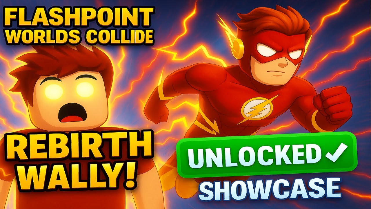Unlocking Rebirth Wally West [SHOWCASE] Flashpoint: Worlds Collide ...