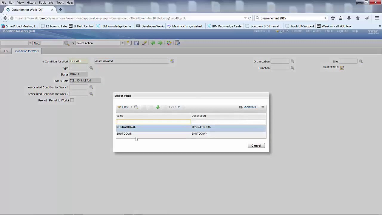 Maximo 7.5 How to create and associate CFWs - YouTube