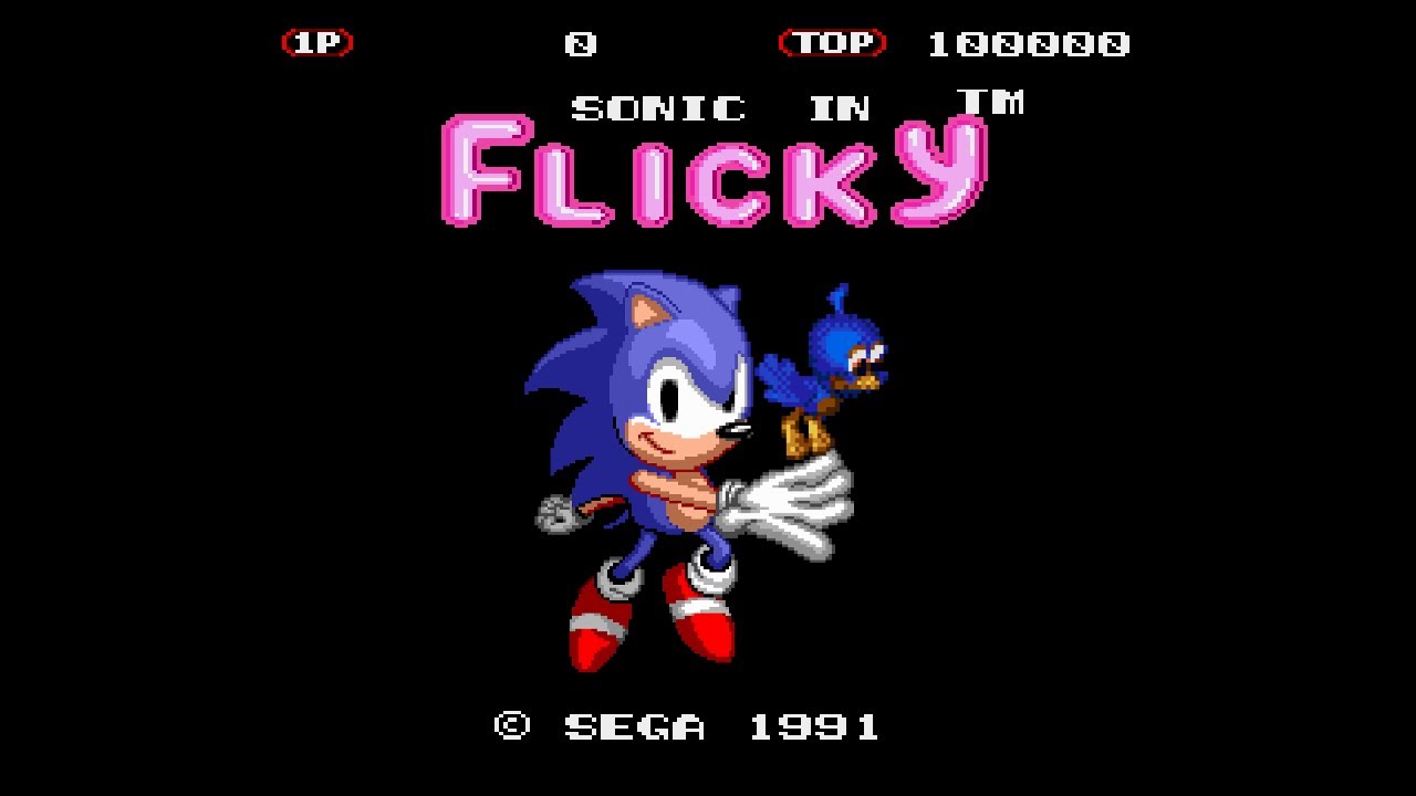 Sonic in Flicky Full Game (No Damage) Playthrough (1080p/60fps) - YouTube