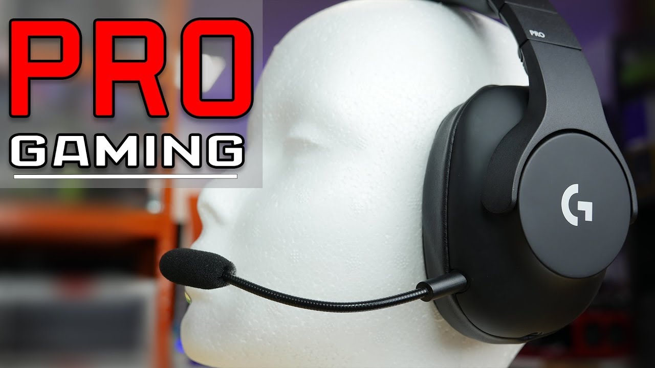 Logitech PRO Gaming - słuchawki typowe do...? - test - VBT - YouTube