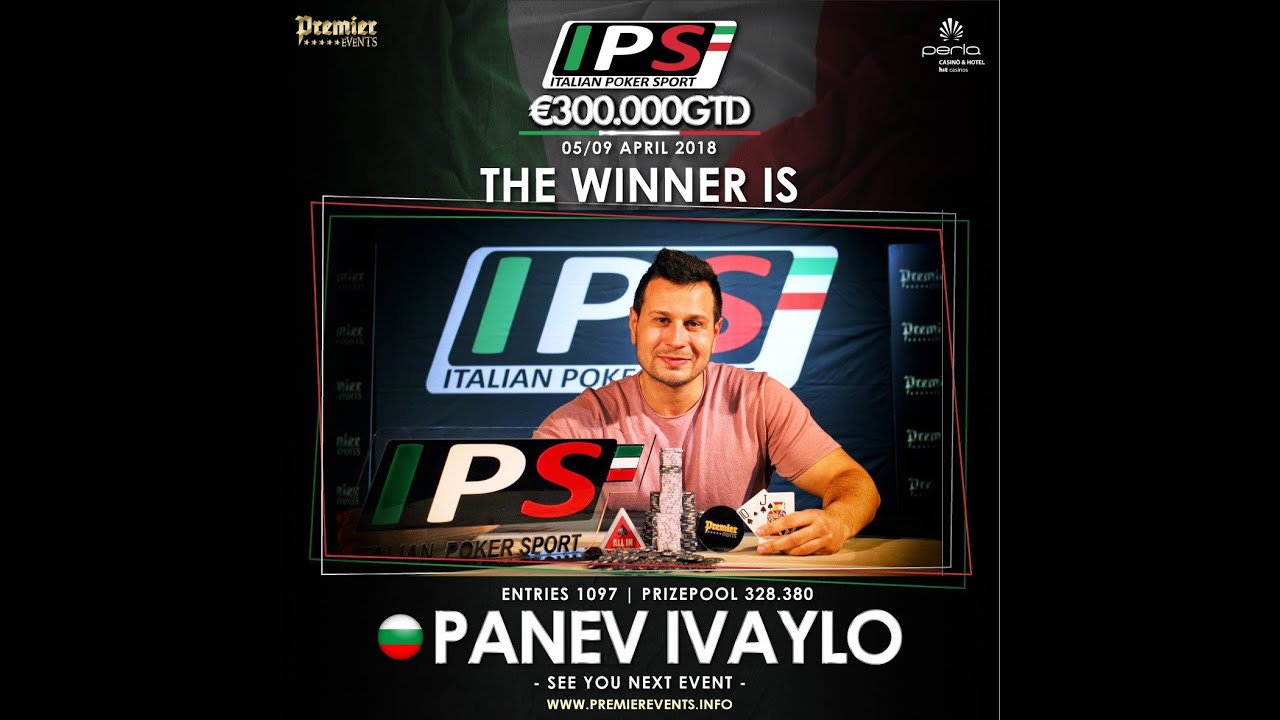 🇮🇹 IPS Italian Poker Sport, Final Table TV al Perla Resort di Nova ...