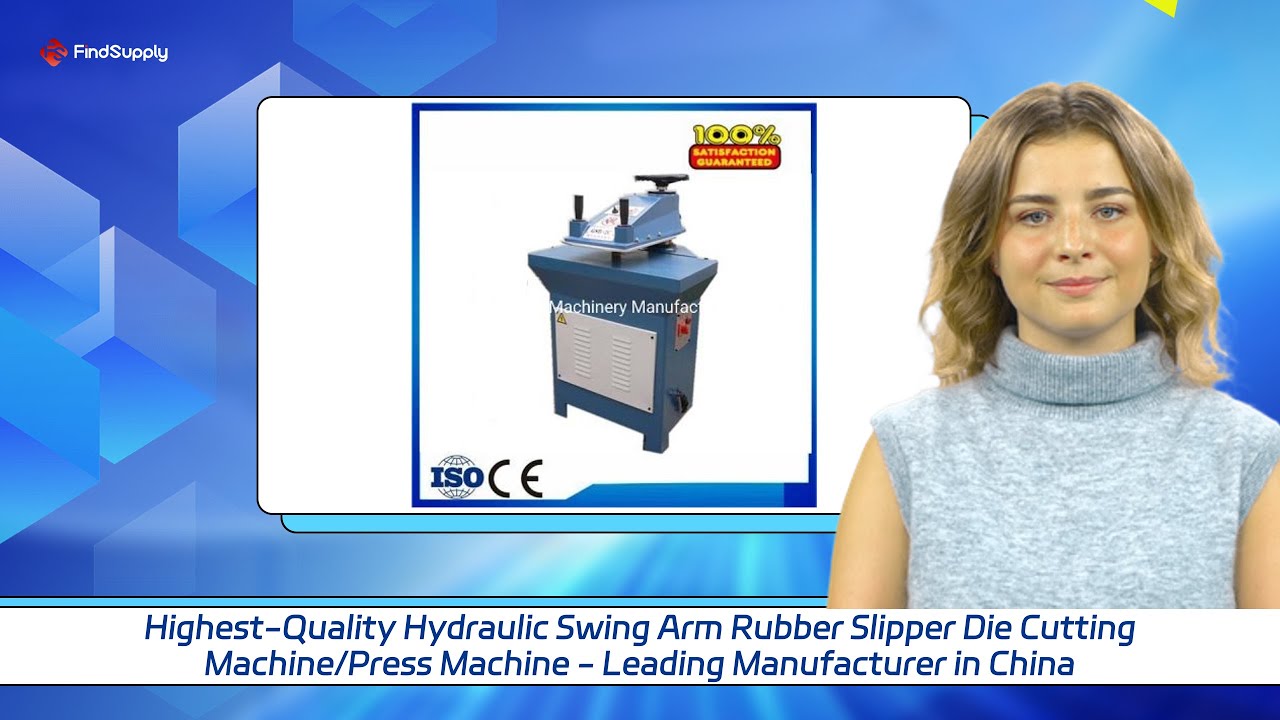 Highest-Quality Hydraulic Swing Arm Rubber Slipper Die Cutting Machine ...