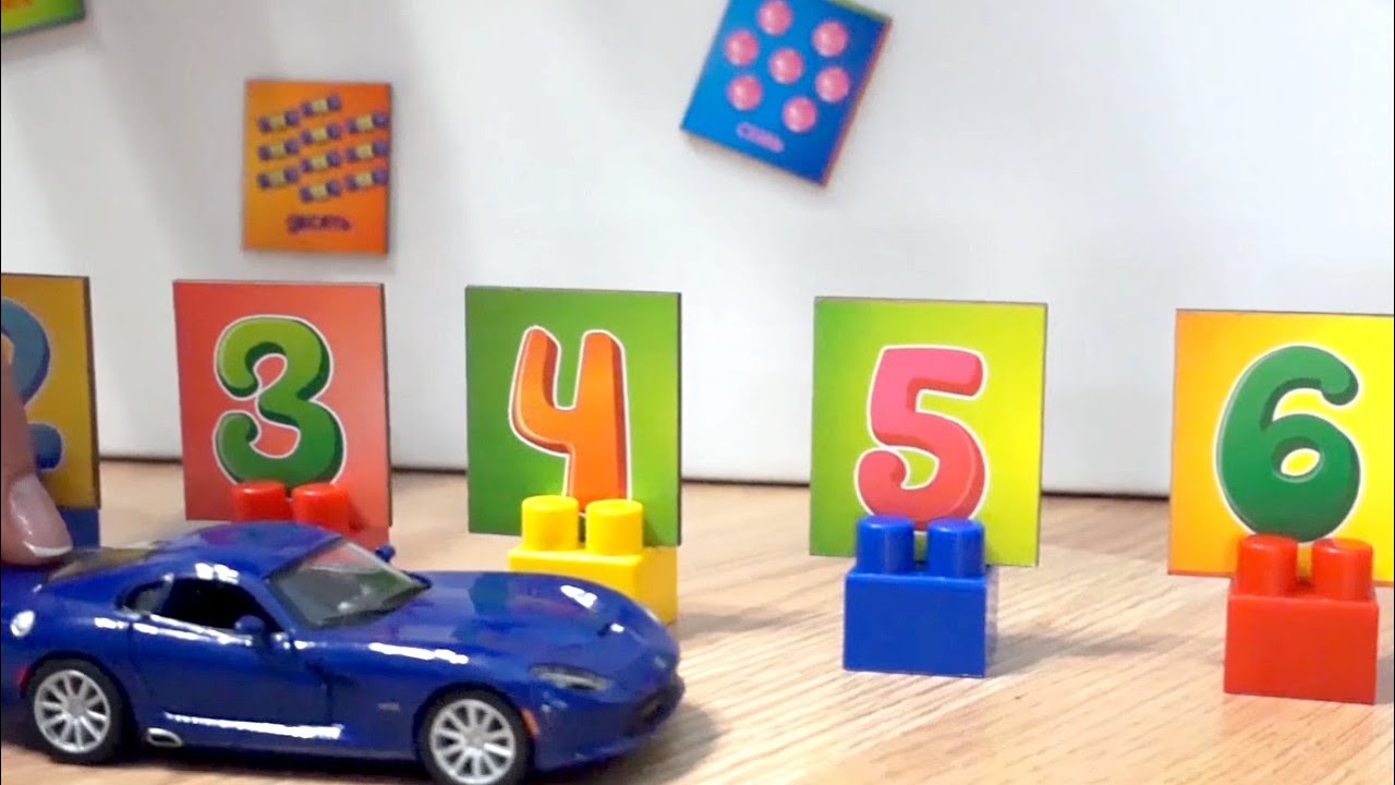 Children's Videos: Toy Car and Jeep! Learn To Count from 1 to 10 ...