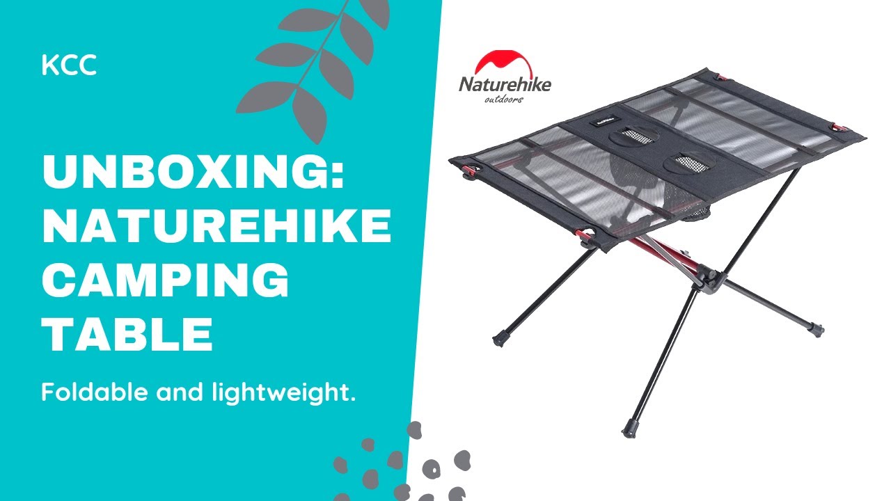 Naturehike Camping Table (Unboxing) - YouTube