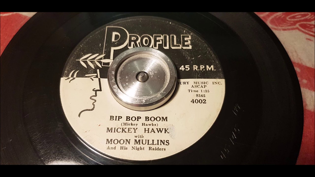 Mickey Hawks - Bip Bop Boom - 1958 Rock N Roll - Profile 4002 - YouTube