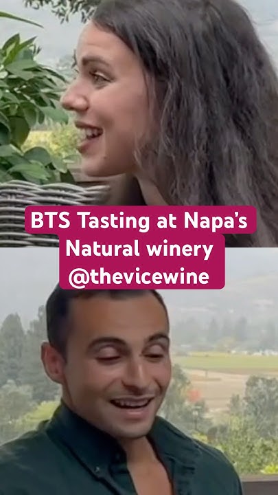 BTS Tasting at Napa’s Natural Winery: @thevicewine - YouTube