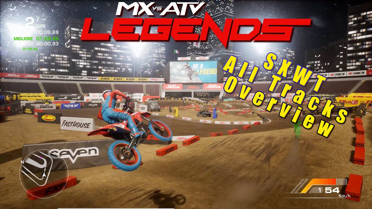 Supercross World Tour Every Track Overview - YouTube
