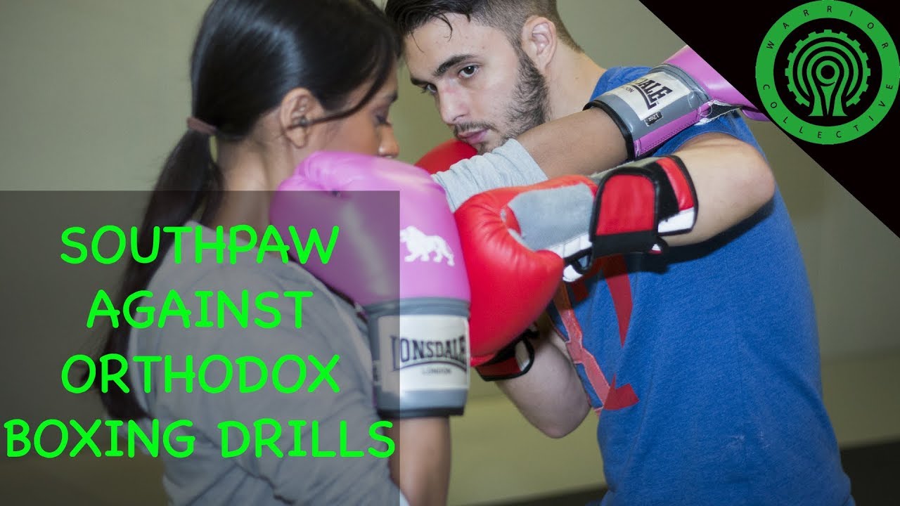 Southpaw Versus Orthodox Boxing Drills Tutorial - YouTube