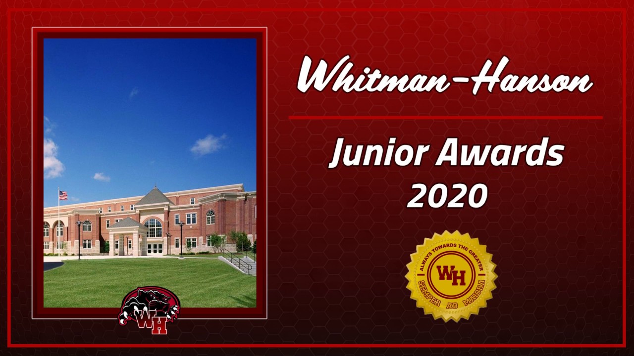 WHRHS Junior Awards 2020 - YouTube