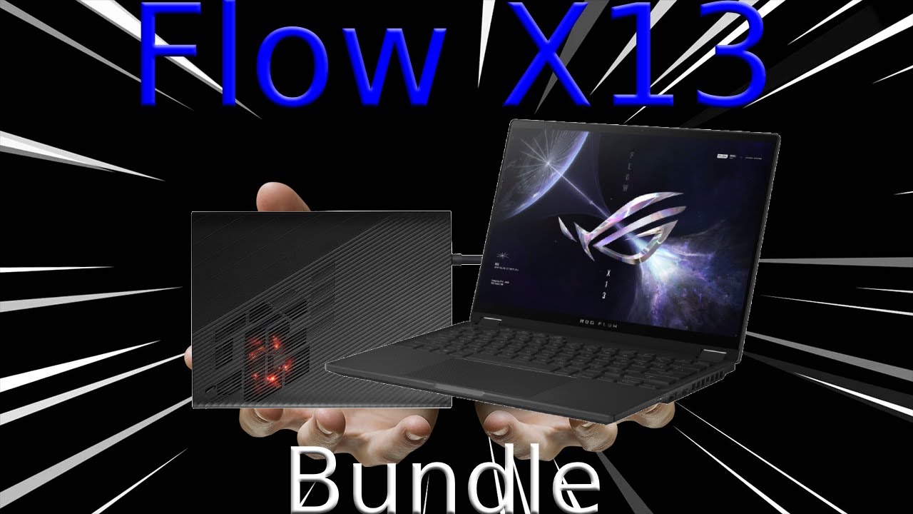 Asus ROG Flow X13 Bundle Unboxing (R9 3050 + Xg Mobile 6850xt) - YouTube