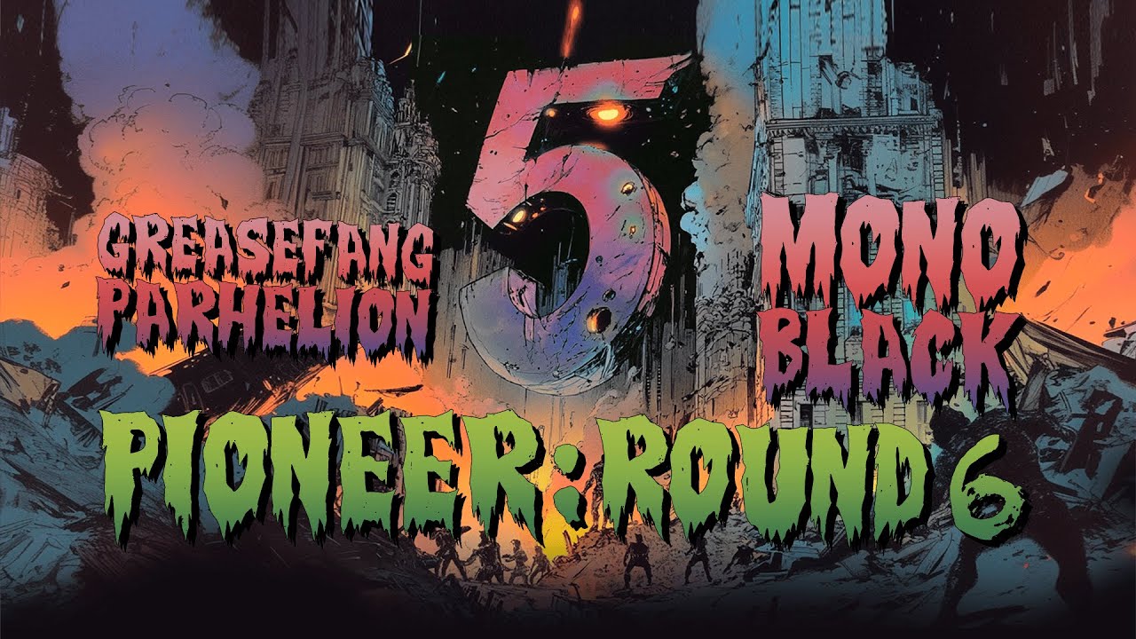ПЯТЬ! Пионер | 6 раунд | Mono Black vs Greasefang Parhelion - YouTube