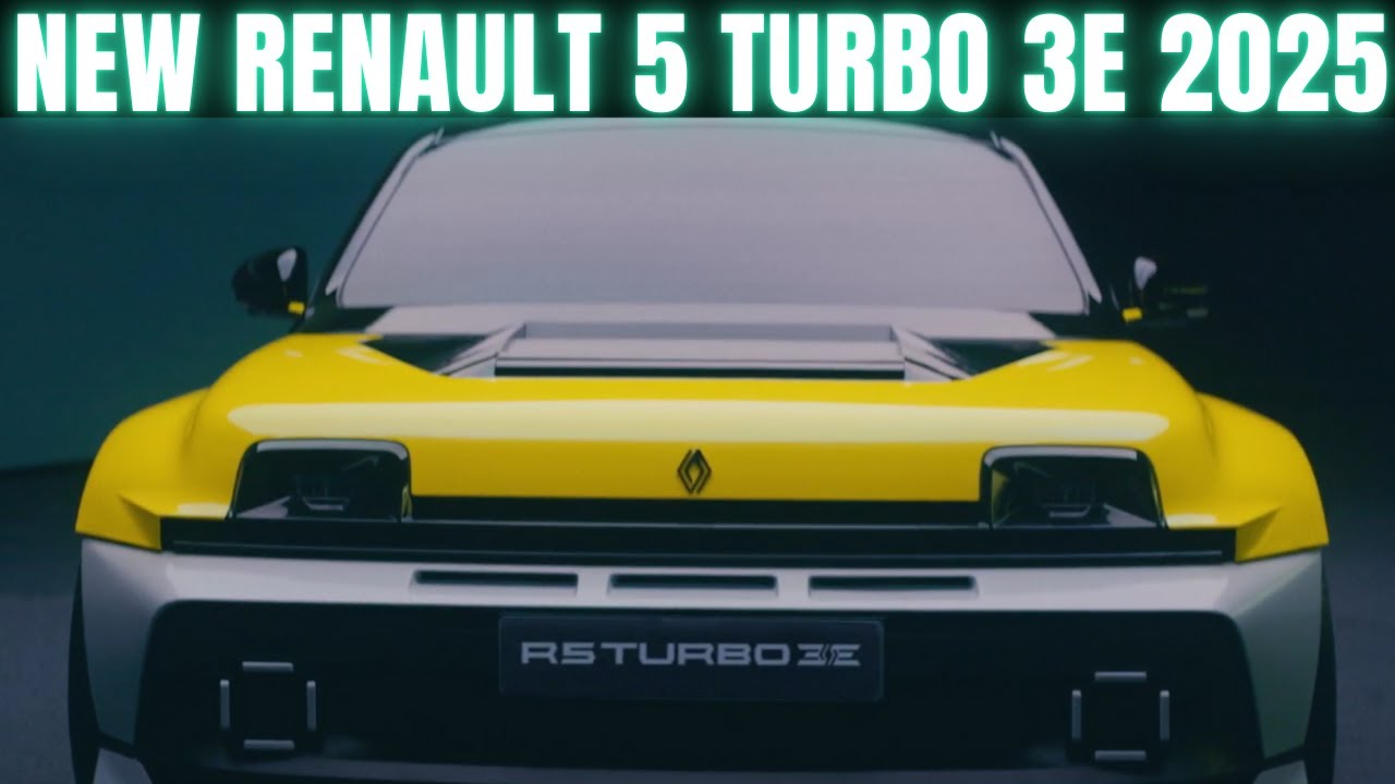 Experience the FUTURE of Electric Cars with Renault 5 Turbo 3E 2025 ...