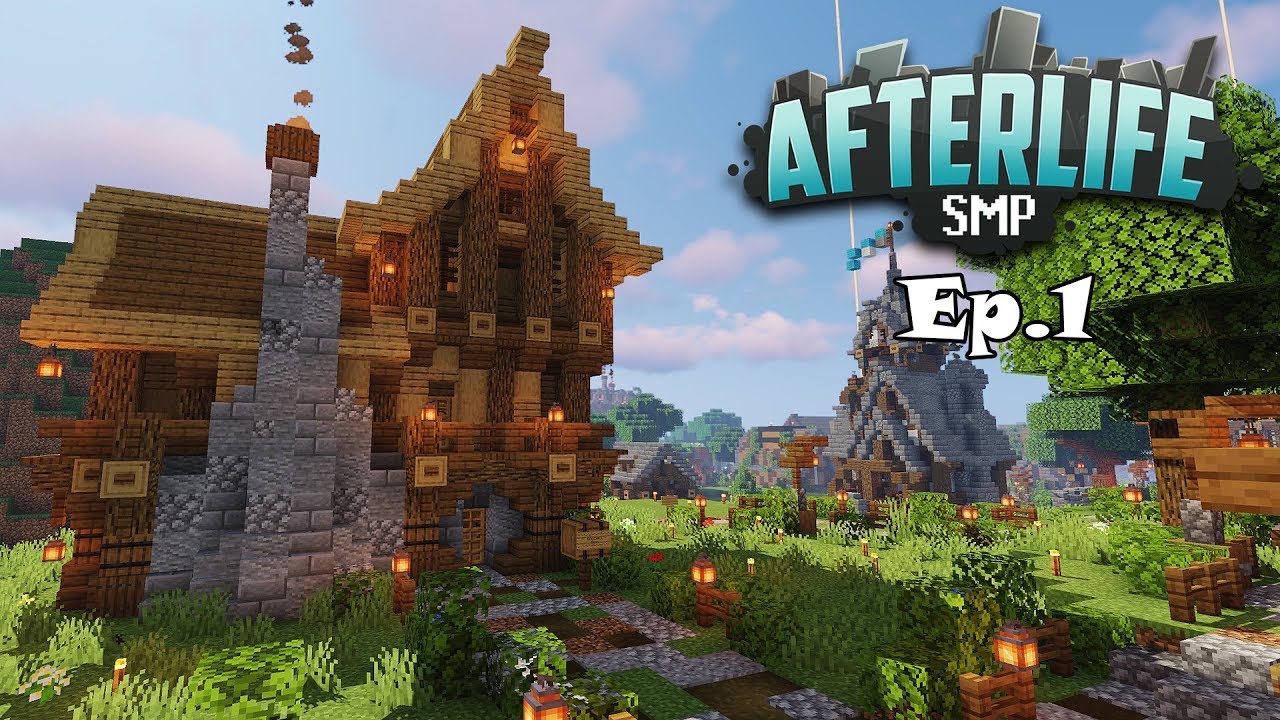 AfterLife SMP S3 Ep.1 | Start of Something New! | 1.14 Minecraft ...