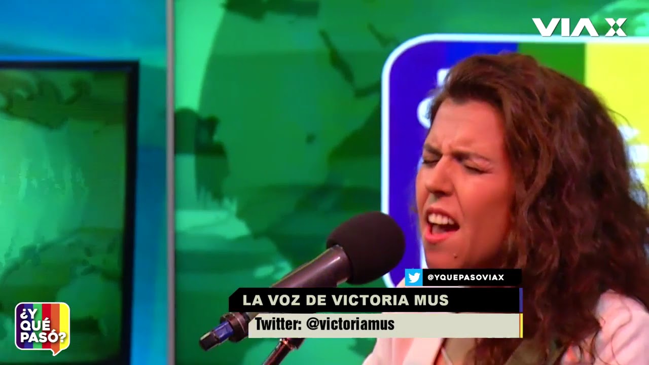 La fuerza de Victoria Mus en ¿Y Qué Pasó? de Vía X - YouTube