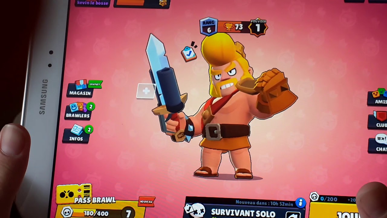 Brawl stars de Kevin - YouTube