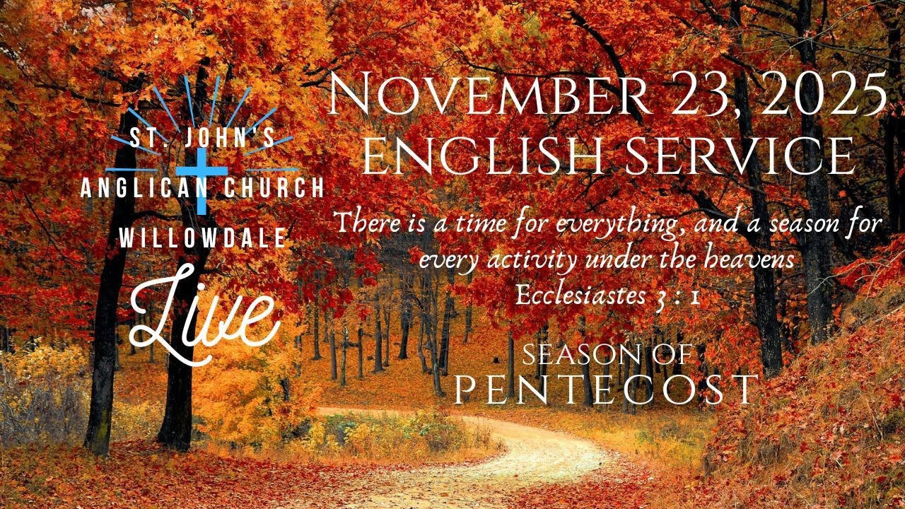 Nov 23rd English Service Live Streaming - YouTube