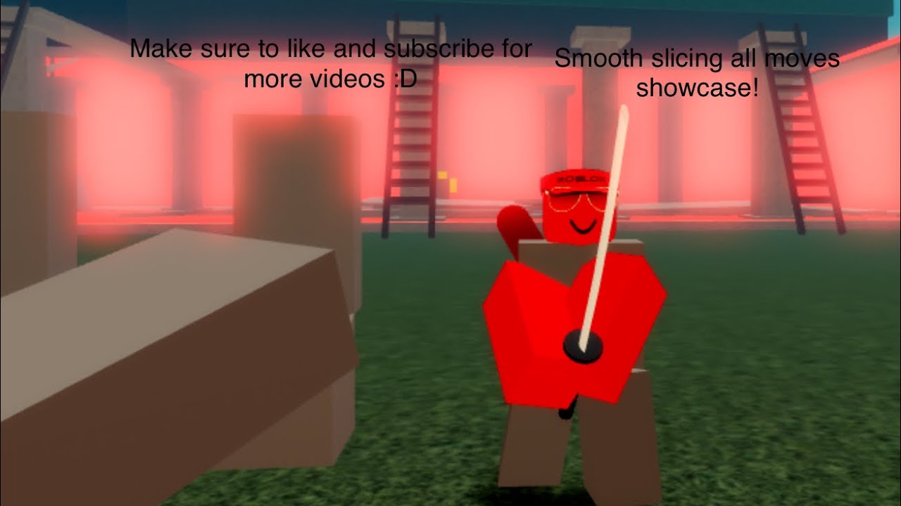 Smooth slicing (Roblox) showcase all weapons! - YouTube