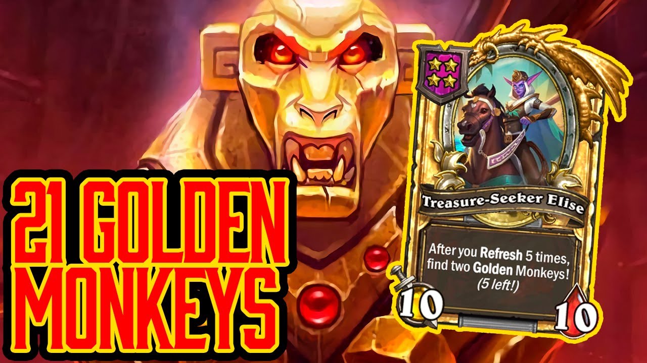 21 Golden Monkeys Fuels an Insane Mech Comp | Dogdog Hearthstone ...