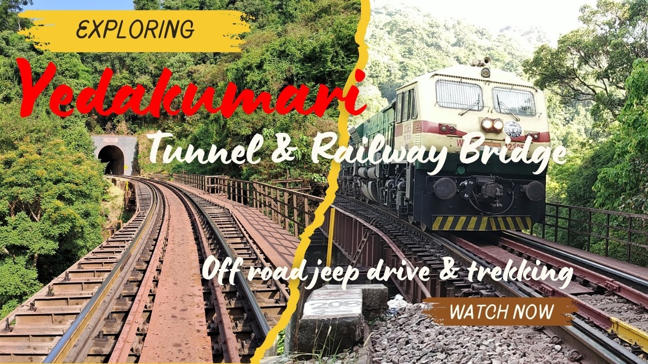 Yedakumari Railway Tunnel - offroad drive - YouTube