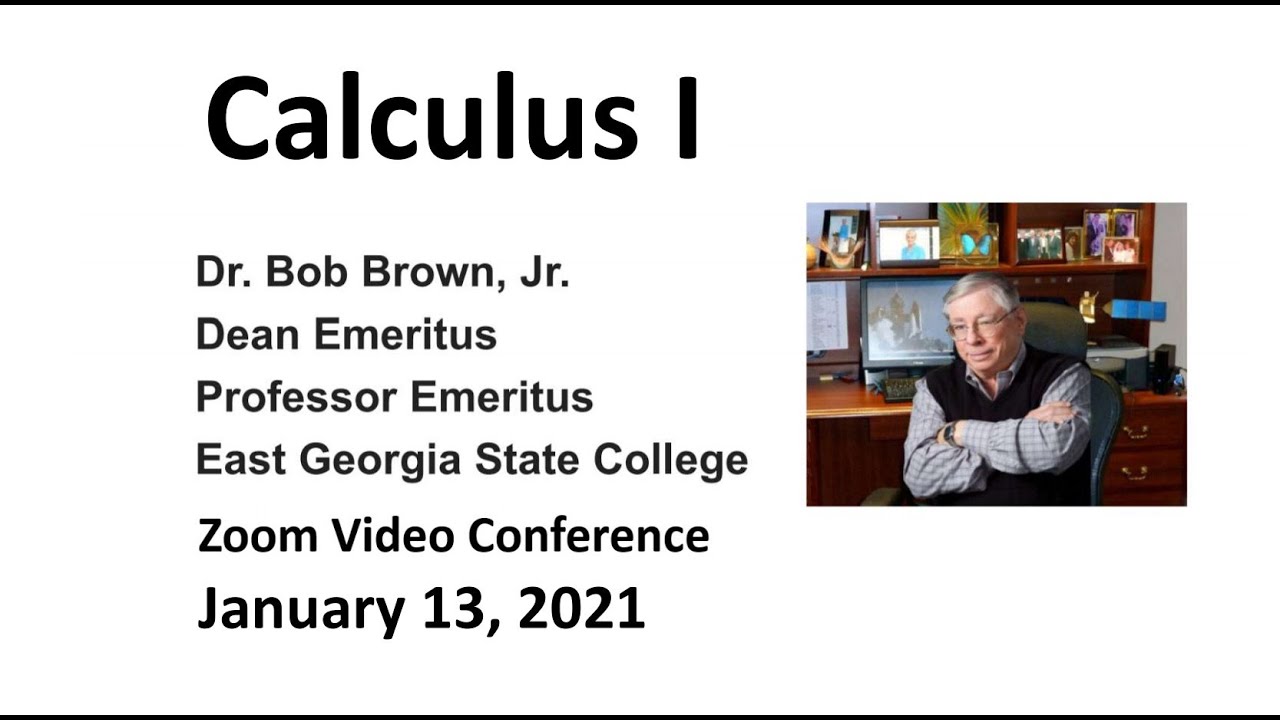 Calculus I Intro Zoom Video - YouTube