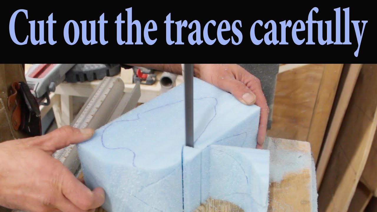 Carving foam bodies, STEP by STEP... - YouTube