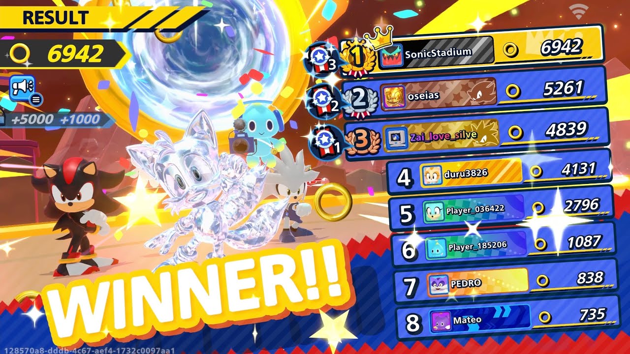 Sonic Rumble PC 4K Steam Gameplay - Crystal Tails, Creator Chao, Shadow ...