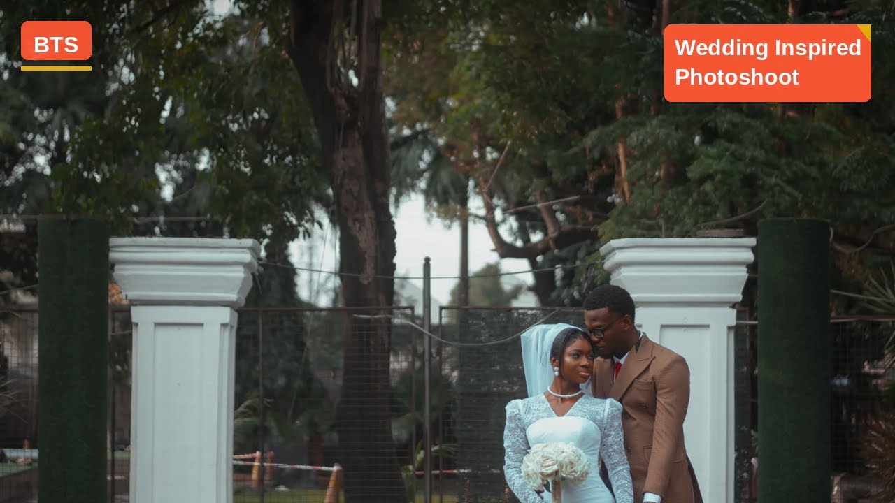 STUNNING Nigerian Wedding Shoot | Behind The Scenes in Lagos - YouTube