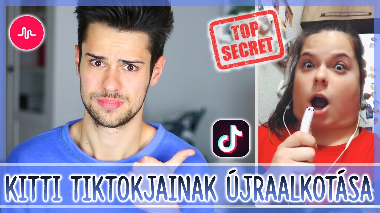 $ KITTI TITKOS TIKTOKJAINAK ÚJRAALKOTÁSA $ - YouTube