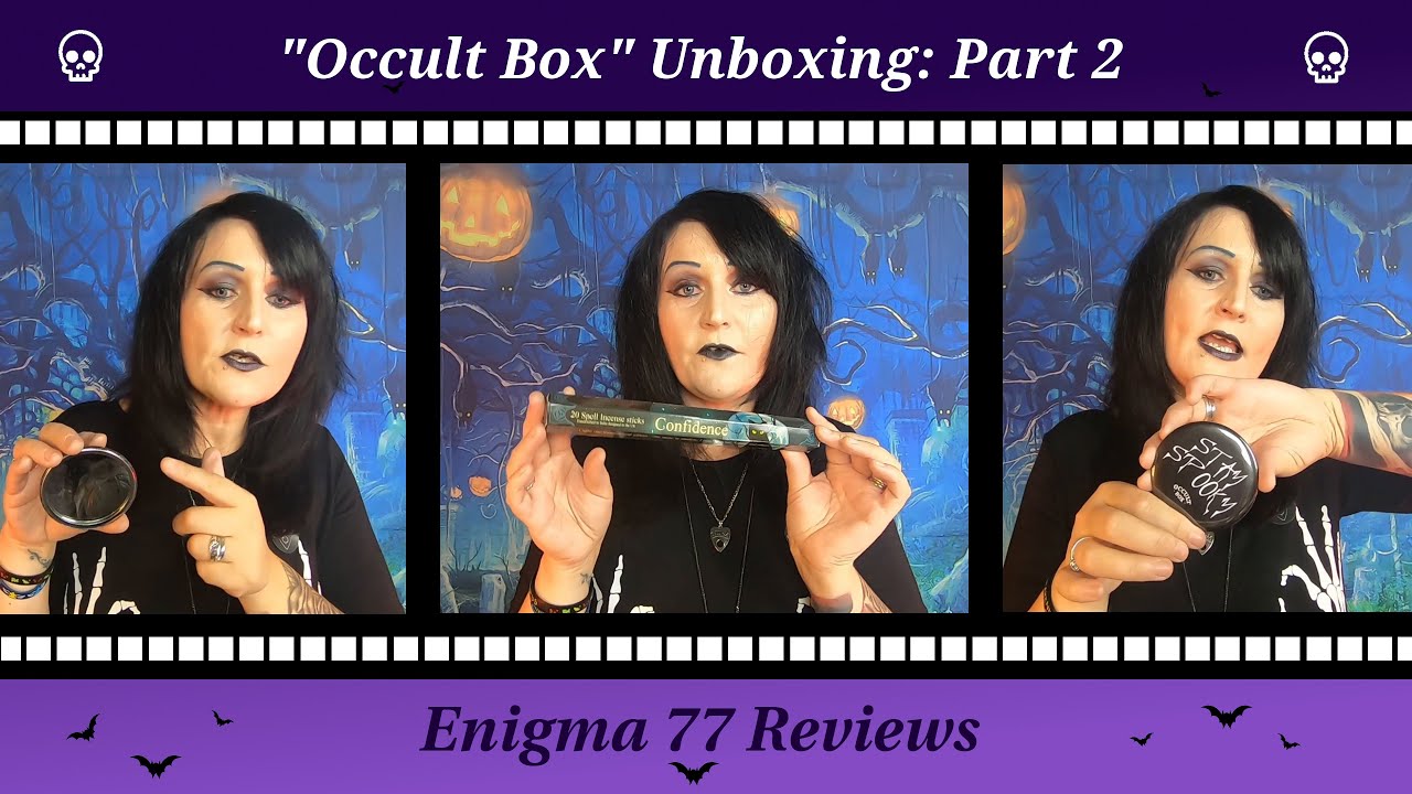 OCCULT MYSTERY BOX £20 AWESOME - YouTube