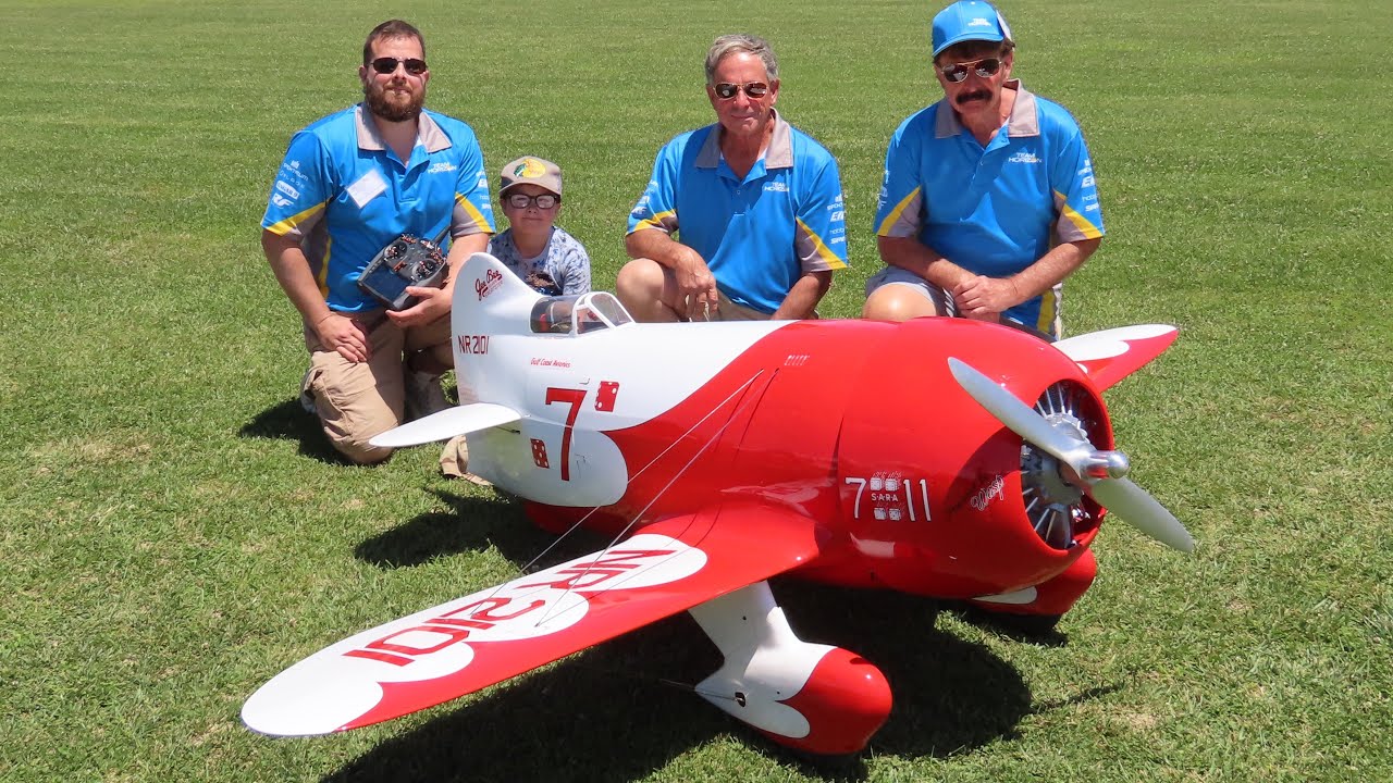 Warbirds and Classics Over Fredericksburg 2024 CARF Models Gee Bee R2 ...
