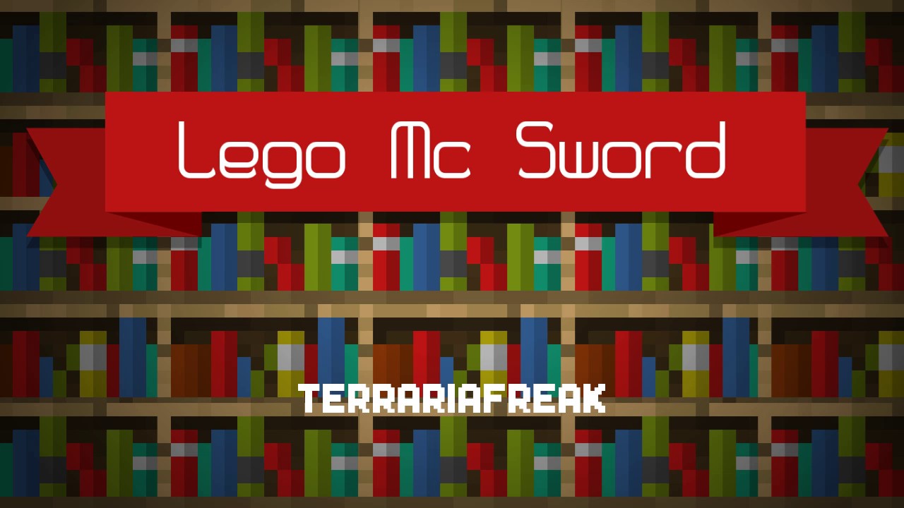 Lego Minecraft Sword Tutorial - YouTube