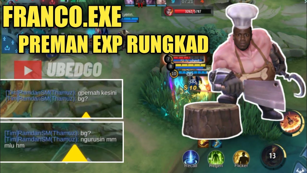 FRANCO EXE | EXPLANER TERKOCAK | MOBILE LEGENDS - YouTube