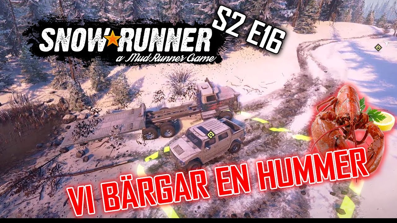 VI FÅR EN HUMMER! | SNOW RUNNER | S2 DEL16 - YouTube
