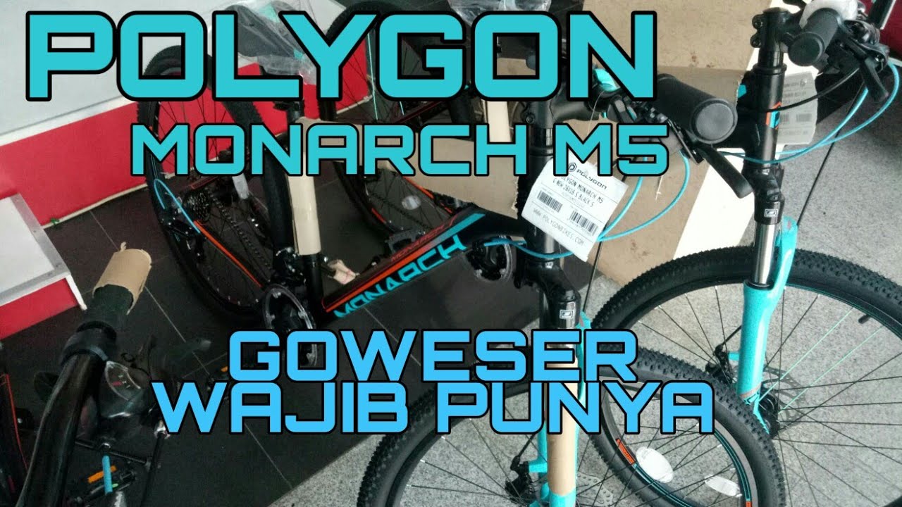 SEPEDA MTB POLYGON MONARCH M5 TERBARU 2020- COCOK BUAT PEMULA ...