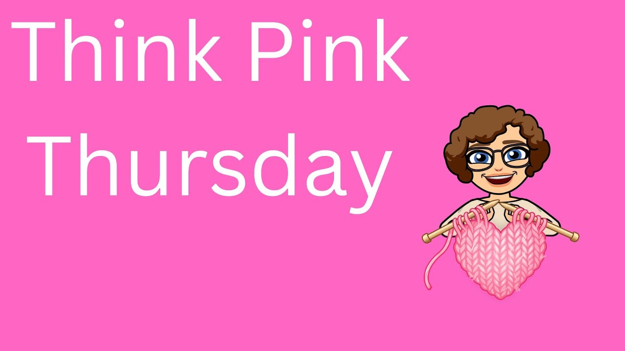 Spirit Week Think Pink Thursday #yarnchallenge, #crochetchallenge, # ...