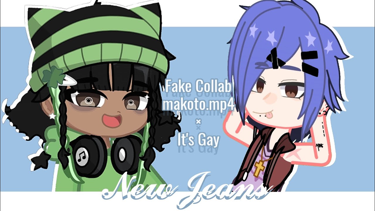 New Jeans | Fake Collab | Gacha Club | #makotofakecollab ...