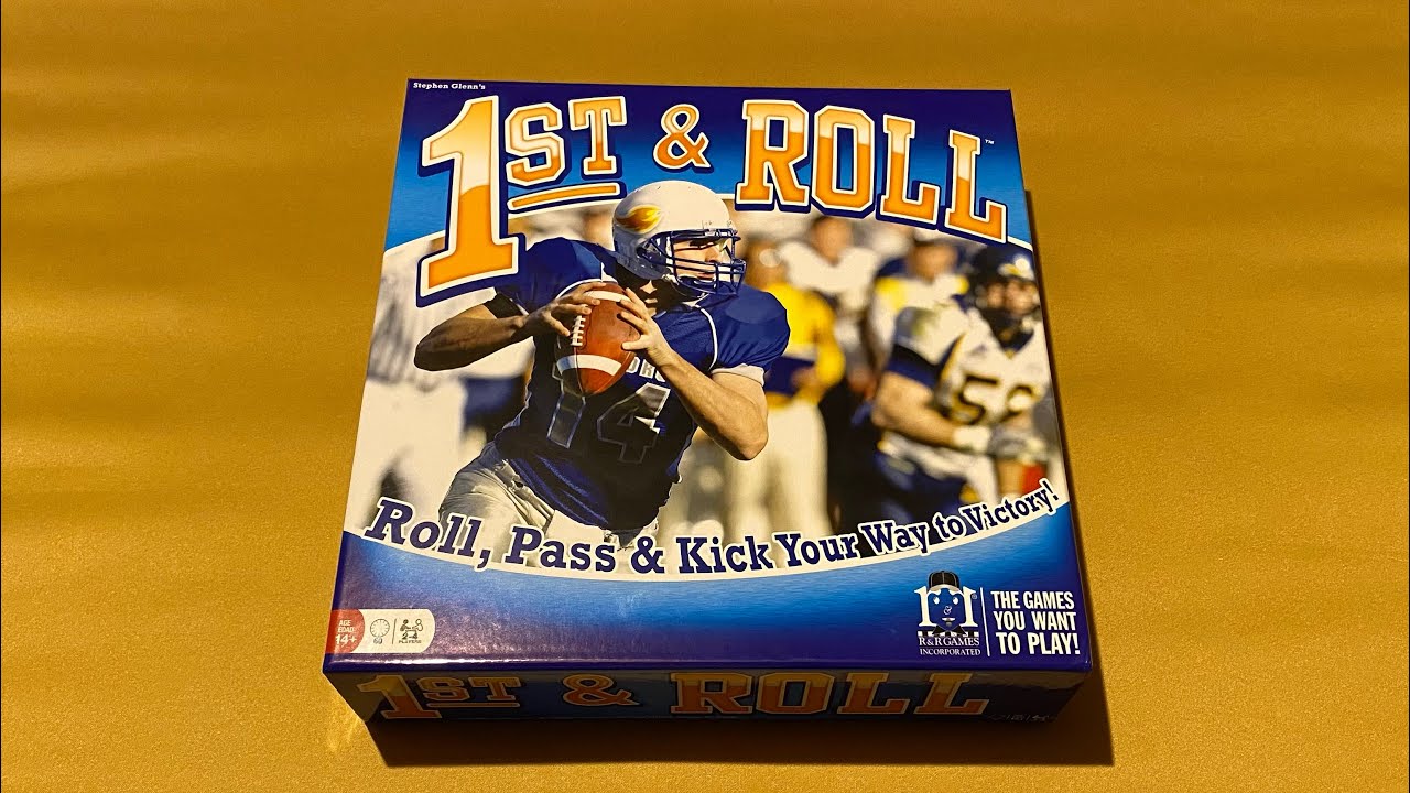 1st & Roll Board Game Review - YouTube
