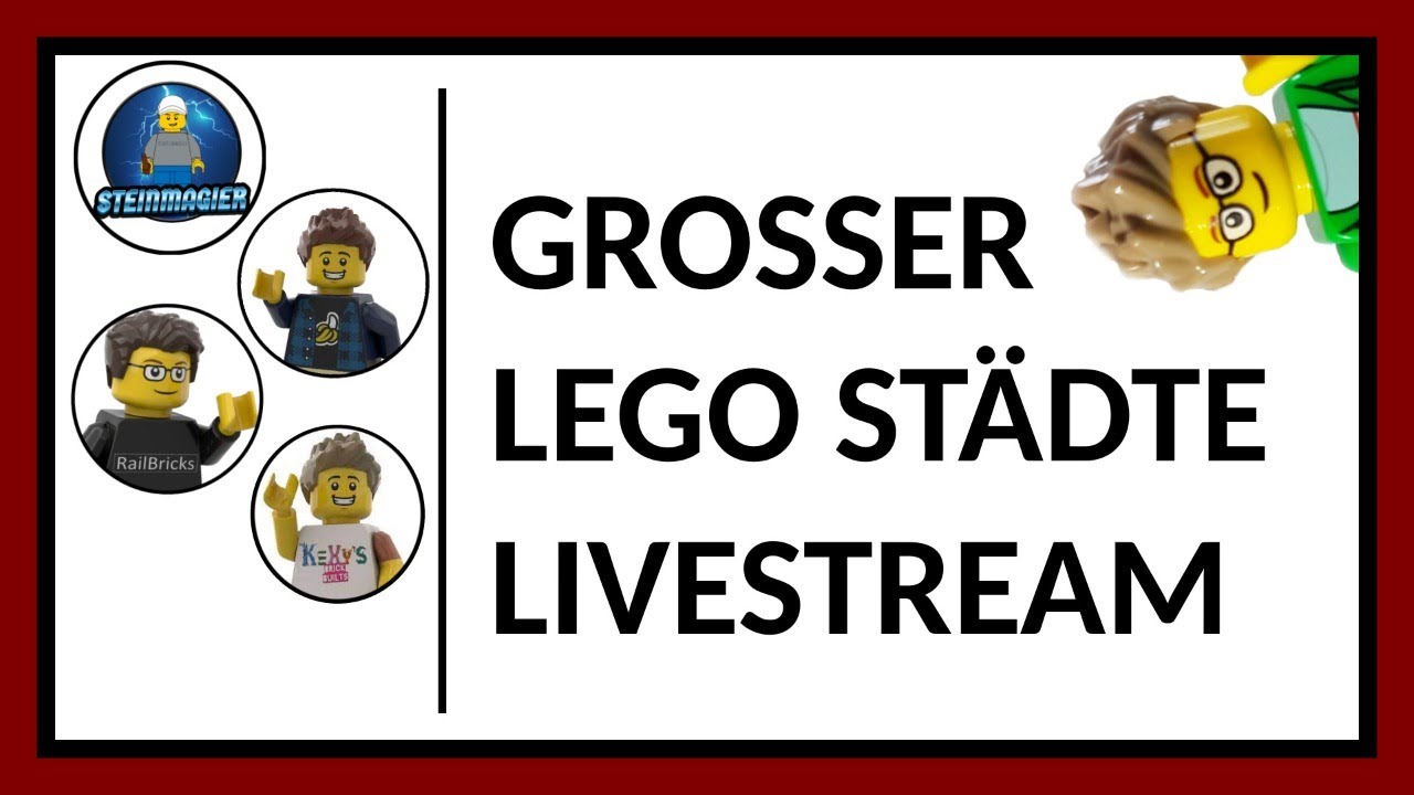 Der GROSSE LEGO STÄDTE BAU-STREAM mit tollen Gästen🤩 - YouTube