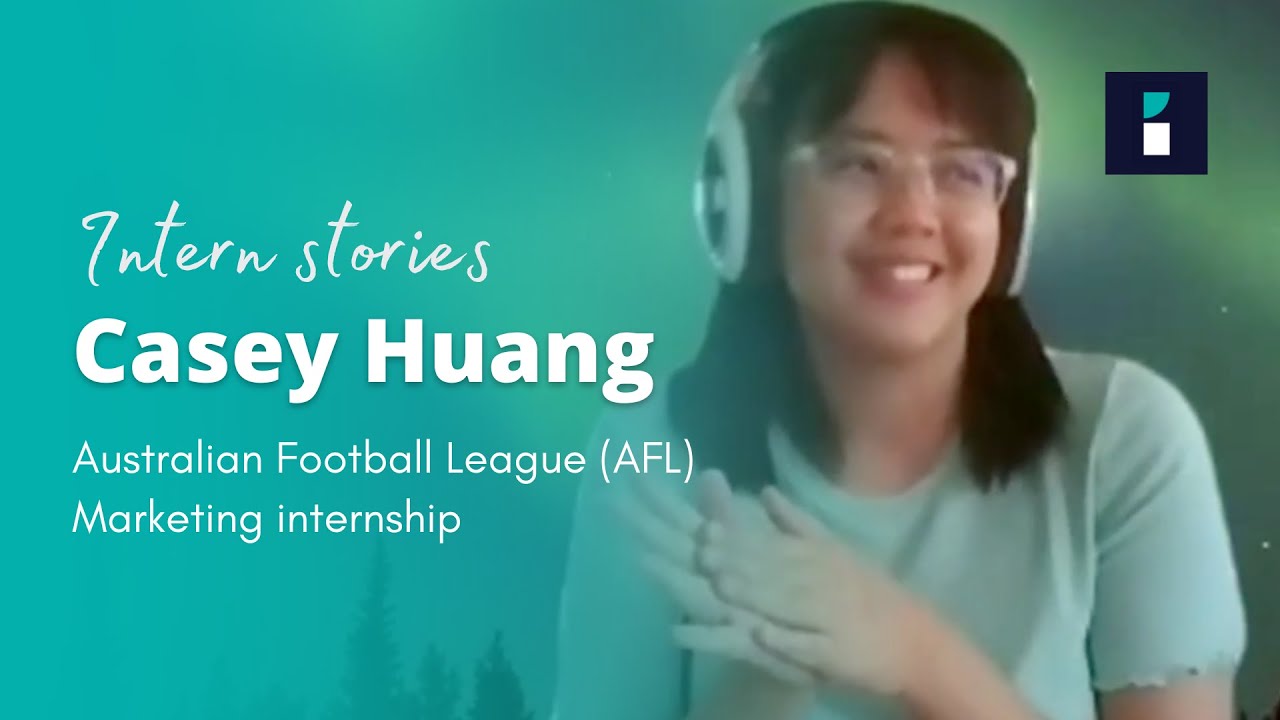 INTERN STORIES | Casey Huang internship with Australian Football League (AFL) - YouTube