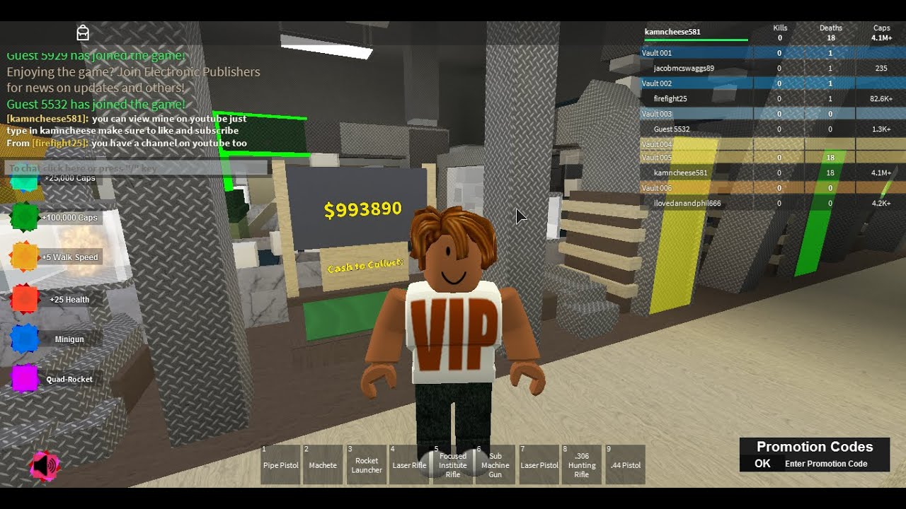 Roblox (NEW! Fallout Vault Tycoon) - YouTube